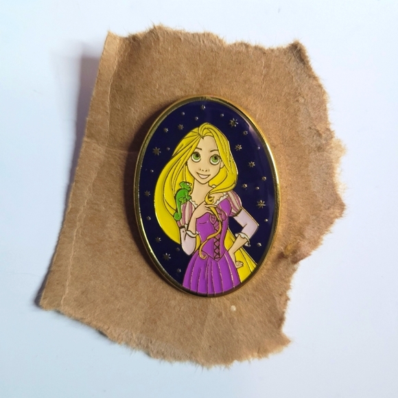 Hot Topic | Accessories | Disney Tangled Enamel Pin Rapunzel | Poshmark